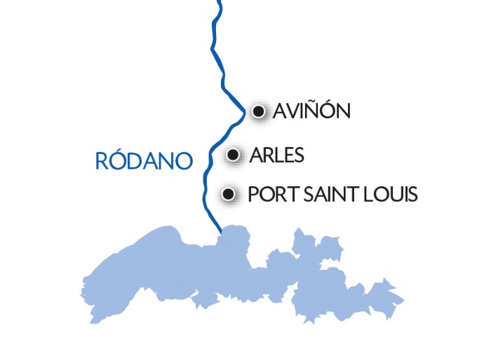 Año Nuevo provenzal en el Valle del Ródano (formula puerto/puerto ...