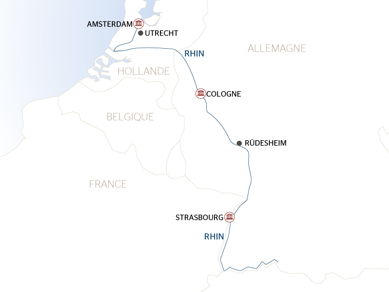 Nos croisières sur le Rhin | CroisiEurope