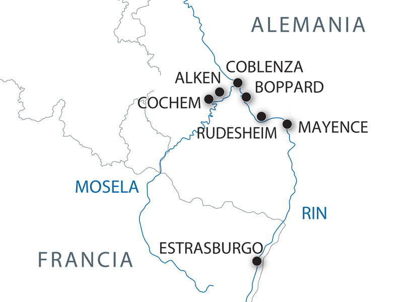 Los valles del Mosela y Rin | CroisiEurope España