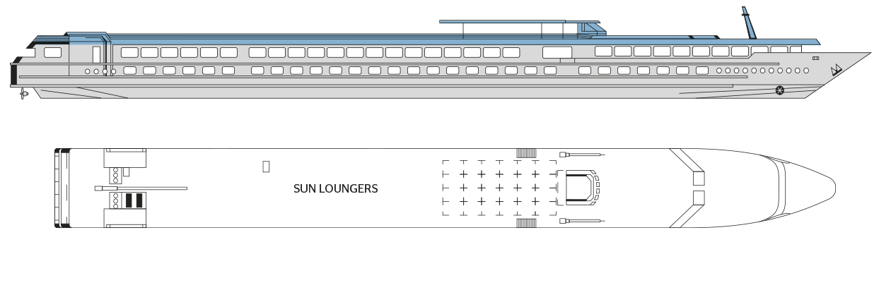 MS Symphonie ship: cabin photos, deck plans and cruises | CroisiEurope ...