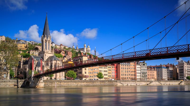 The tip of Provence to Lyon on the Rhône and Saône Rivers (port-to-port ...
