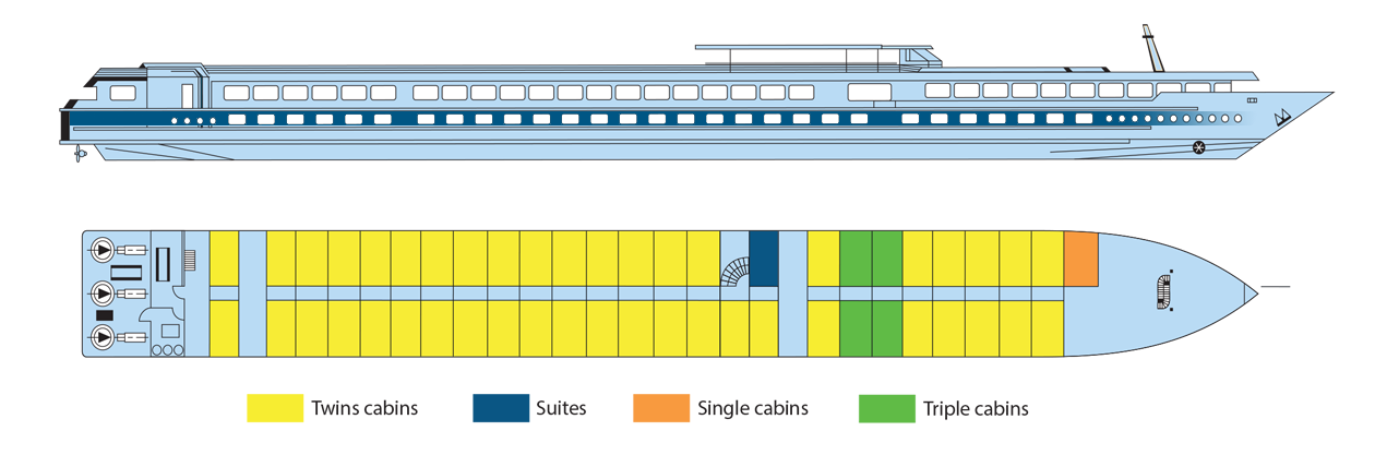 MS Modigliani | CroisiEurope Cruises