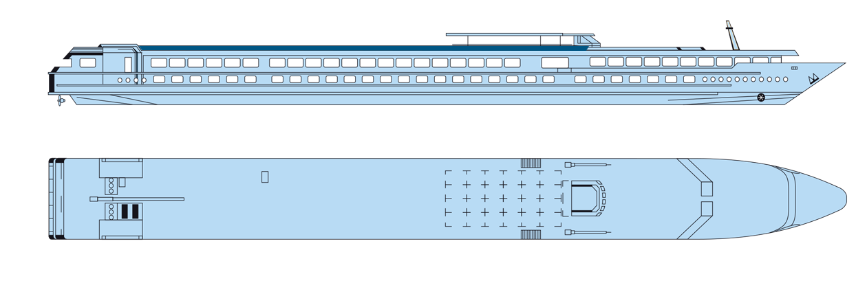 Bateau Ms Seine Princess : photos, plans et croisières | CroisiEurope