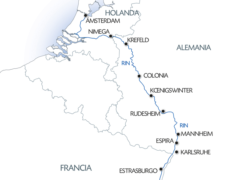 Año Nuevo en Holanda y el valle del Rin romántico (formula puerto ...