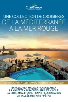 Brochures 2024 : croisières fluviales en Europe et dans le monde | CroisiEurope