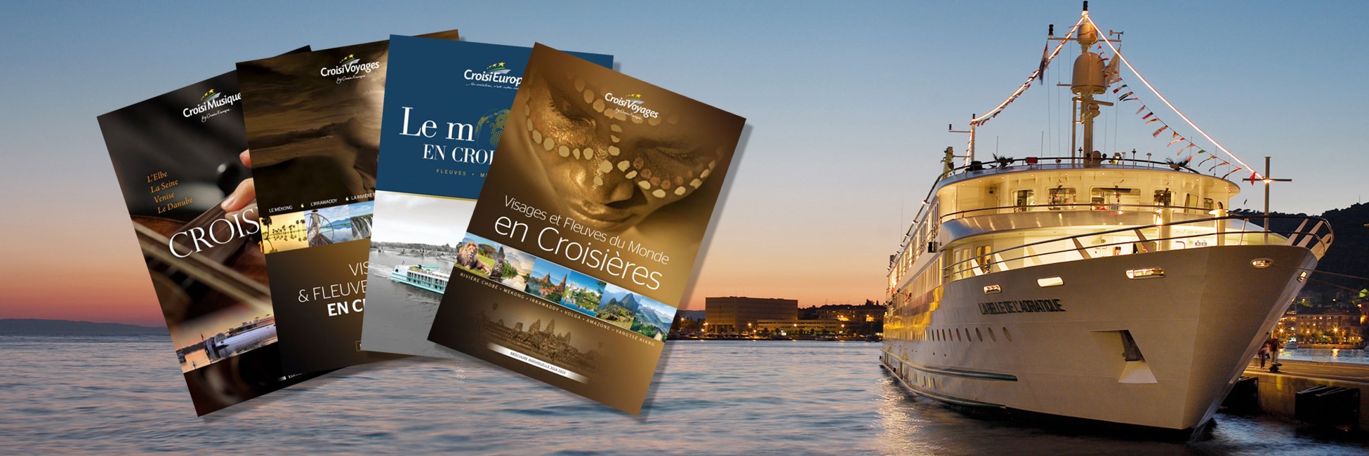 Brochures 2018-19 : croisières fluviales en Europe et dans le monde | CroisiEurope