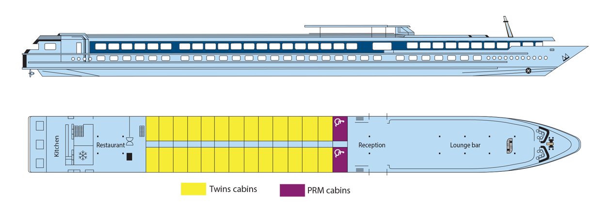 MS Modigliani | CroisiEurope Cruises